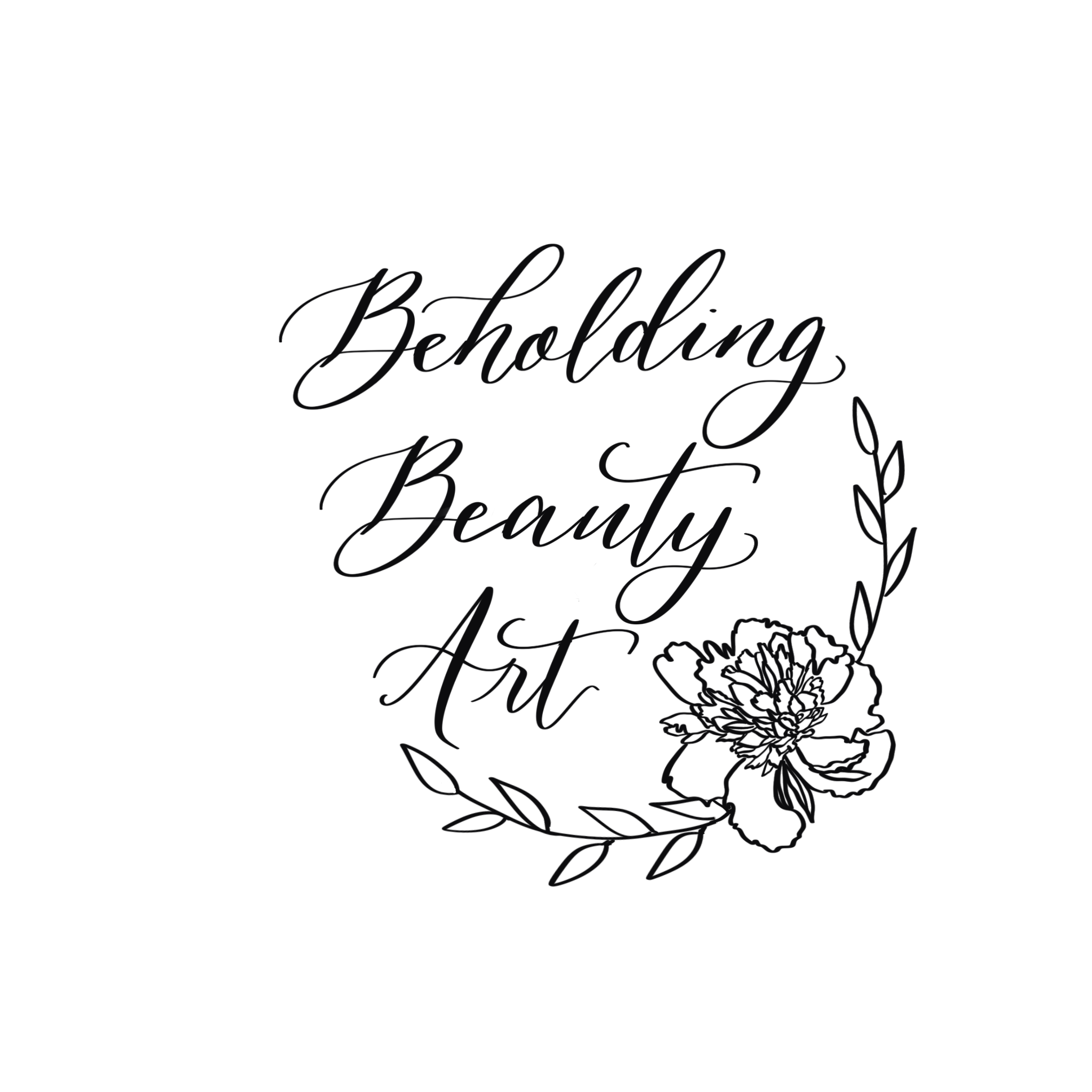 Watercolor, Modern Calligraphy and Digital Art | Beholding Beauty Art